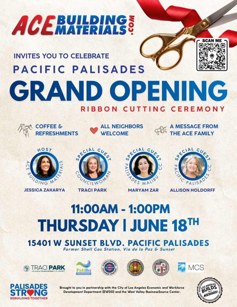ACE Building Materials to Host Grand Opening Ribbon Cutting Ceremony at ...