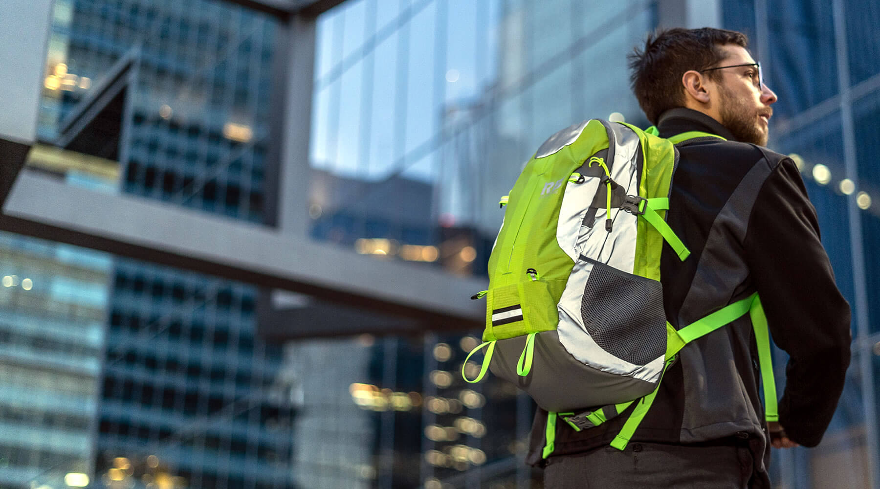Riderbag™ Introduces Next-Generation Hi-Visibility Reflective Backpack ... Riderbag™ Introduces Next-Generation Hi-Visibility Reflective Backpack ...